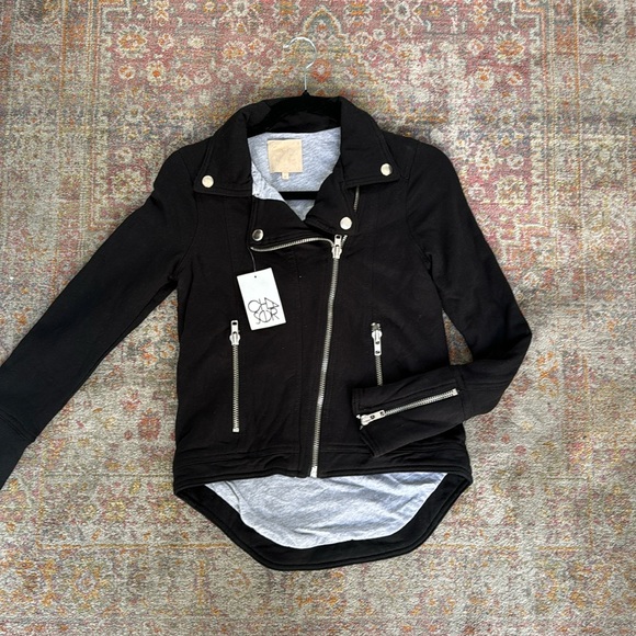 Chaser | Jackets & Coats | Chaser Black Moto Jacket | Poshmark